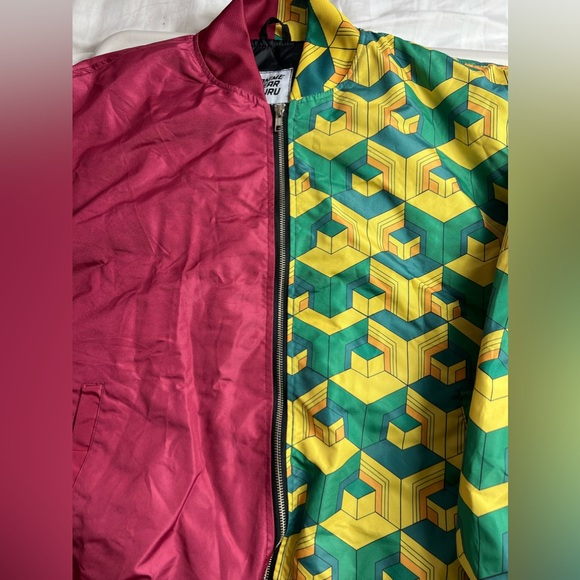 Jackets & Coats | Demon Slayer Bomber Jacket Giyu Tomioka Inspired ...